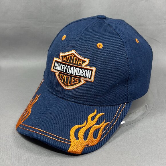 Harley-Davidson | Accessories | Harley Davidson Snapback Hat Cap Blue ...